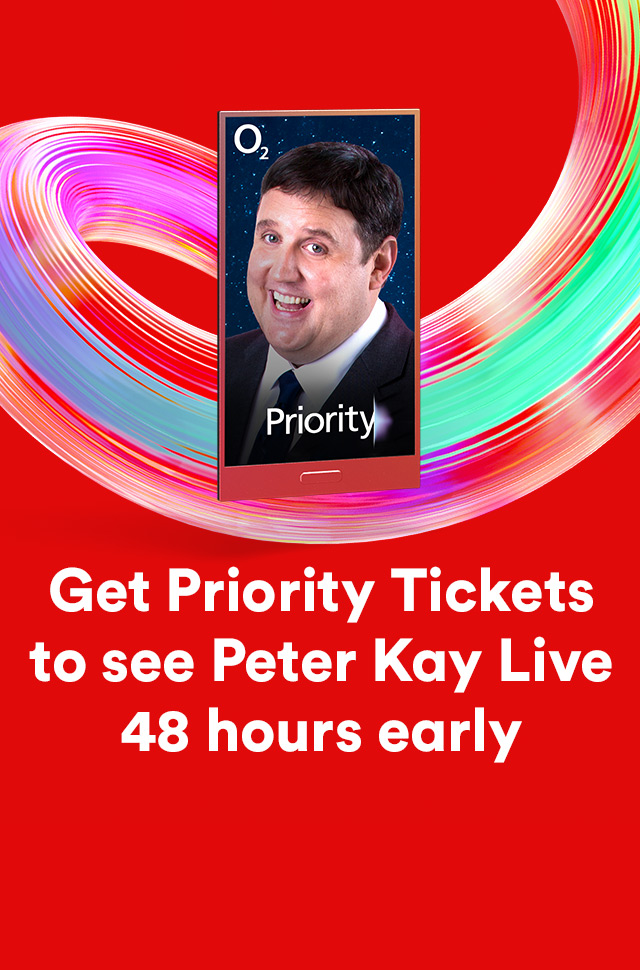 Get Priority Tickets For Peter Kay Live Through Priority From O2 get-priority-tickets-for-peter-kay-live-through-priority-from-o2